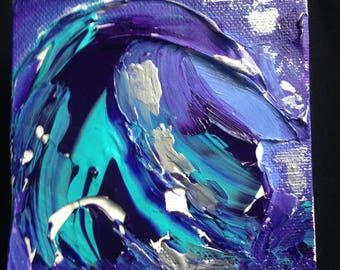 Acrylic art original | Etsy