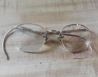 Wire rim eyeglasses | Etsy
