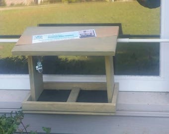 Window bird feeder | Etsy
