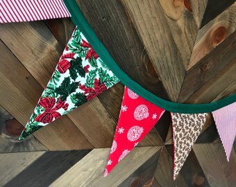 Christmas pennant | Etsy