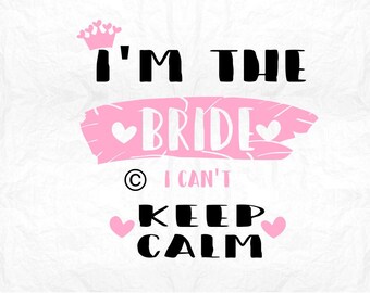 Bride svg | Etsy