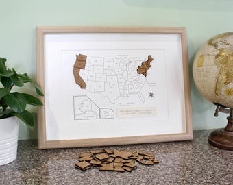 Laser cut puzzle | Etsy