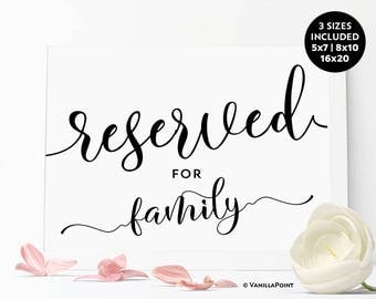 Reserved for family | Etsy