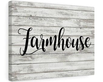 Large farmhouse sign | Etsy