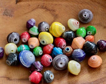 Perles de papier | Etsy