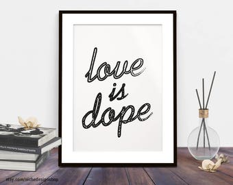 Dope wall art | Etsy