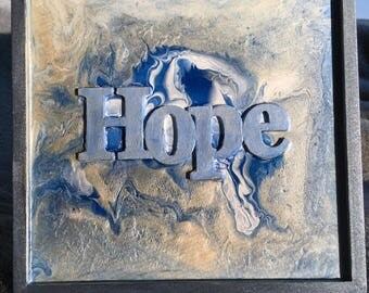 Hope painting | Etsy