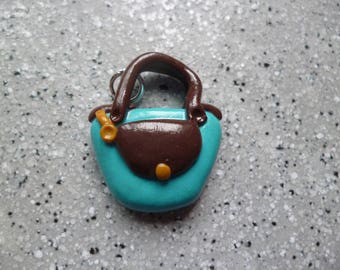 Polymer clay purse | Etsy