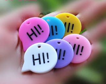 Hello necklace | Etsy