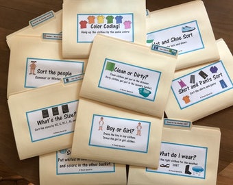 Grocery Store Life Skill file folders for special education