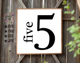 Farmhouse numbers | Etsy