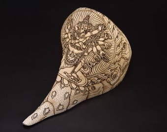 Carved conch shell | Etsy