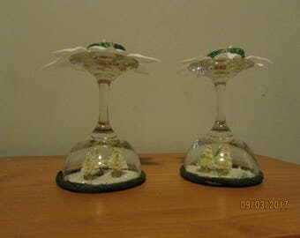 Glass snow globe | Etsy