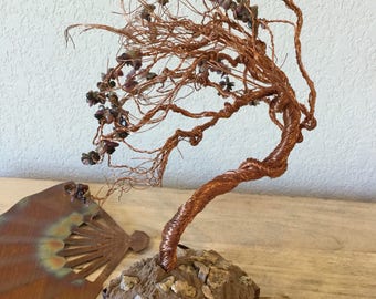 Windblown tree | Etsy