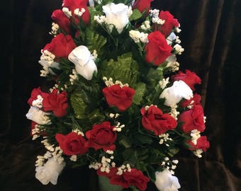 Cemetery flowers | Etsy