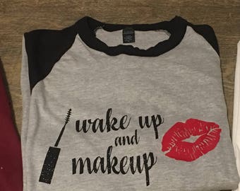 Makeup shirt | Etsy