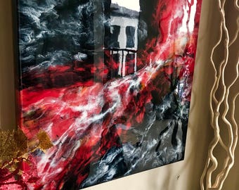 Resin art painting | Etsy