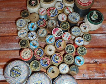 Vintage spools | Etsy