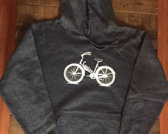 Bicycle hoodie | Etsy