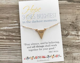 Hope necklace | Etsy