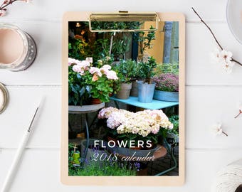 Flower calendar | Etsy