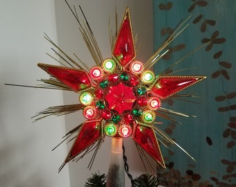 Vintage tree topper | Etsy