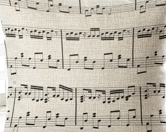 Music pillow | Etsy