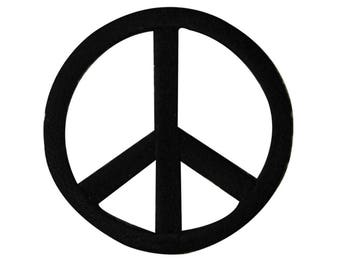 Peace sign patch | Etsy