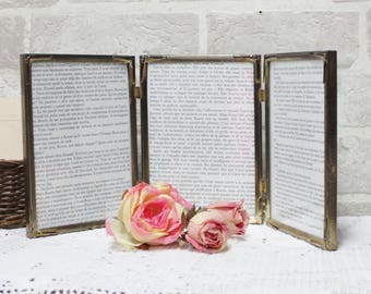 Tri fold frame | Etsy