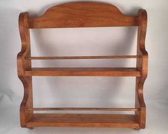 Wood spice rack | Etsy