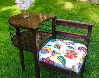 Telephone table | Etsy