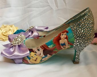 Little mermaid heels | Etsy