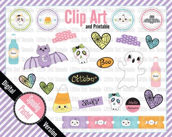 Kawaii halloween | Etsy