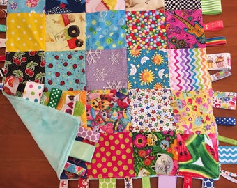 Fidget blanket | Etsy