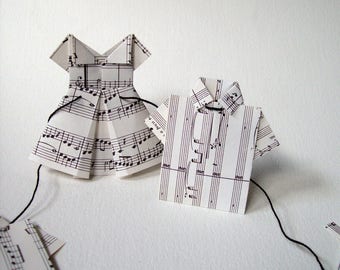 Sheet music garland | Etsy