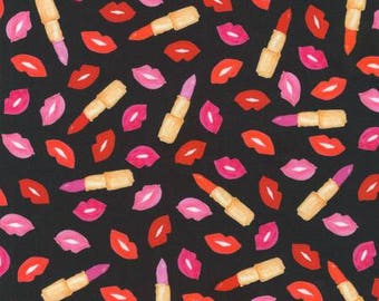 Lips fabric | Etsy