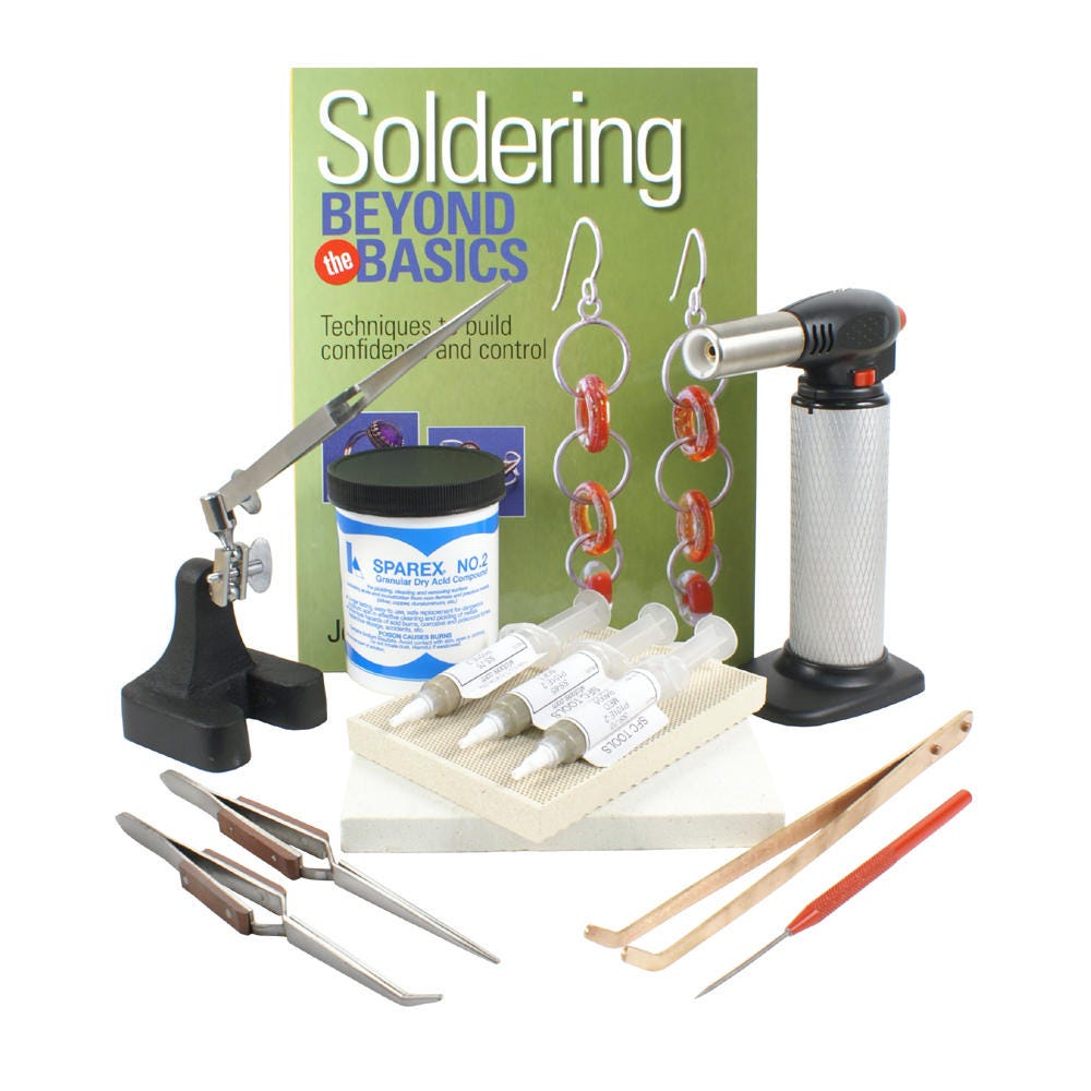 Advanced Soldering Kit with Soldering Paste and Butane Torch