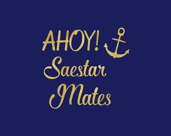 Ahoy mate | Etsy