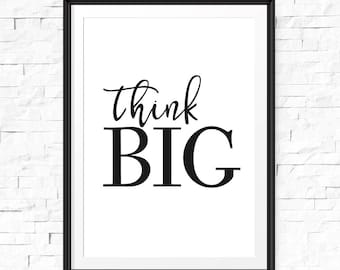 Think big | Etsy