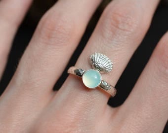 Seashell ring | Etsy