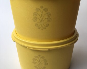 Tupperware canister | Etsy