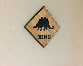 Dinosaur sign | Etsy