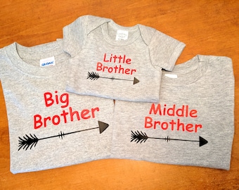 Middle brother shirt | Etsy