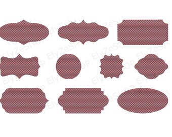 Oval frame svg | Etsy