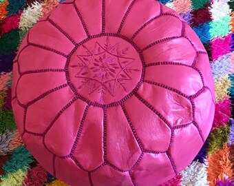 Pink poufs | Etsy