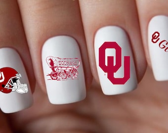 Football nails | Etsy