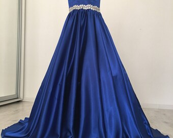 Royal blue dress | Etsy