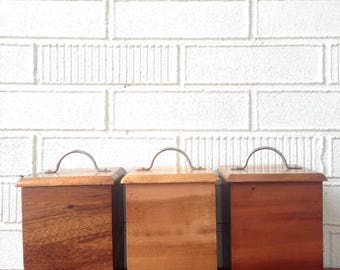 Vintage canister set | Etsy