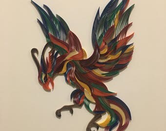 Quilling wall art | Etsy