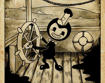 Bendy ink machine | Etsy